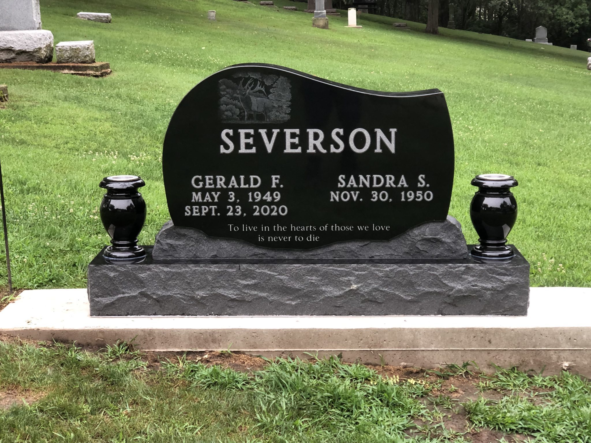 Severson, Gerald, Sandra - Black Hawk Memorial